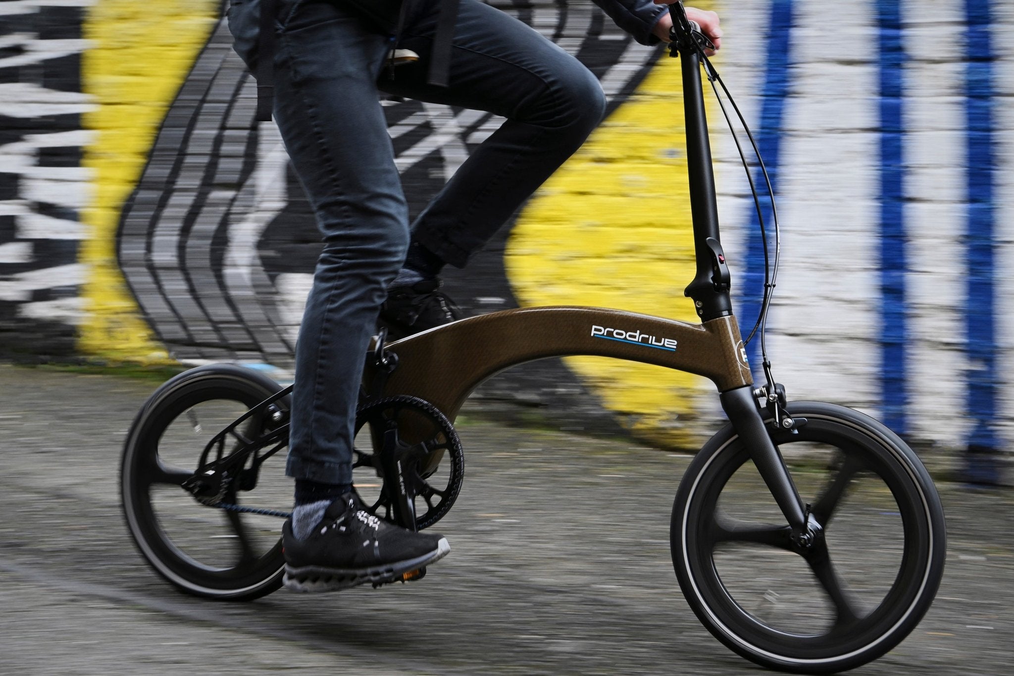 Our standard tyres have changed – Prodrive Folding Bike